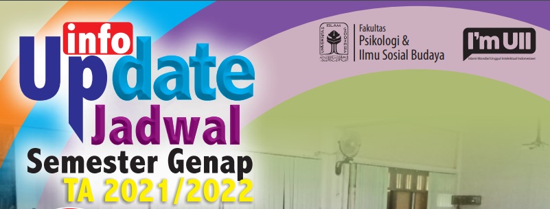 Jadwal Kuliah Semester Genap FPSB UII TA. 2021-2022 – Fakultas ...