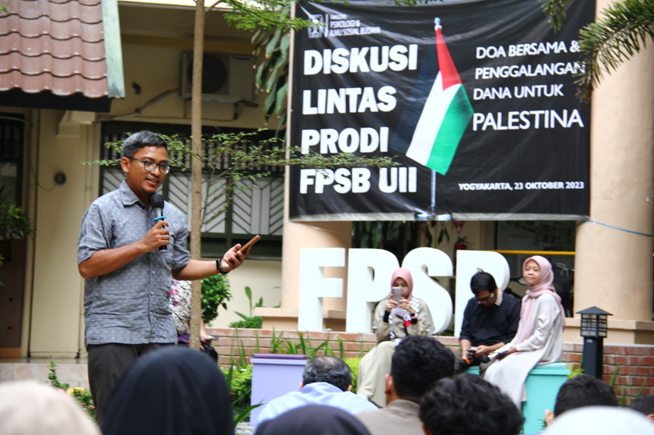 FPSB UII Diskusi, Doa Bersama dan Penggalangan Dana untuk Palestina – Fakultas Psikologi dan ...